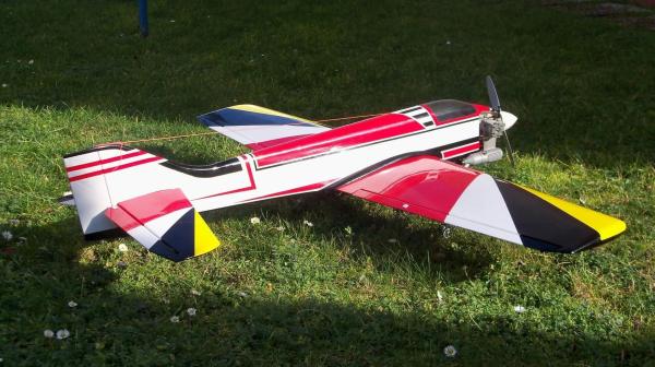 Curare 20 Houtbouw Verbrandingsmotor 1200 mm - LUCAS Modelbouw